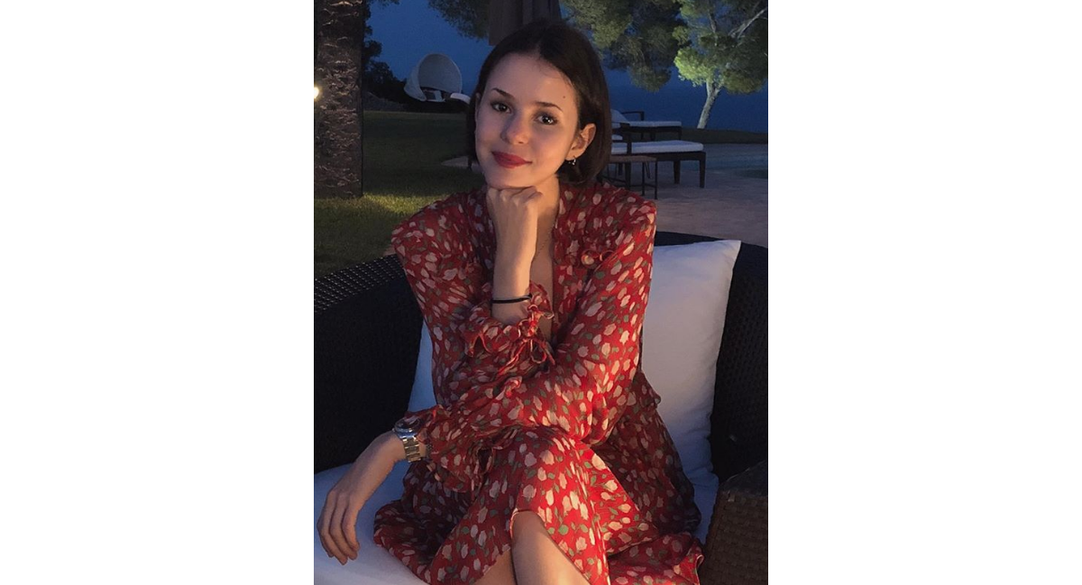 Photo : Marina Kaye sur une photo publiée sur son compte Instagram ...