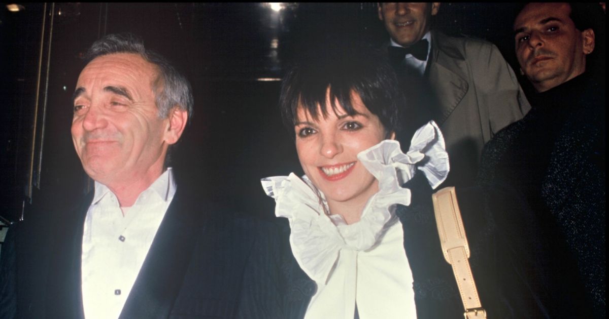 ARCHIVES - Charles Aznavour et Liza Minelli au Lido à Paris en 1987 ...