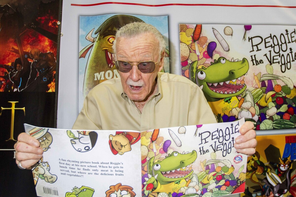 Photo : Stan Lee au Comic Con international à San Diego. Le 20 juillet ...