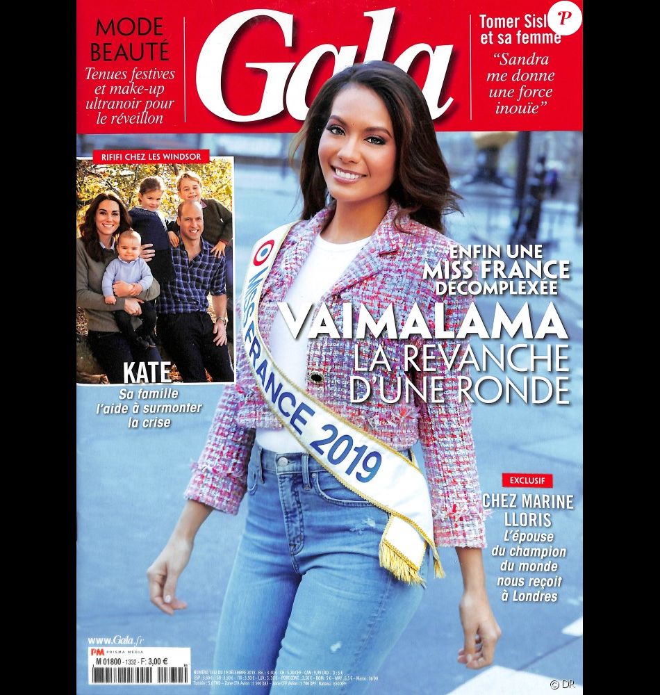 Couverture du magazine Gala en kiosque le 19 décembre 2018 - Purepeople