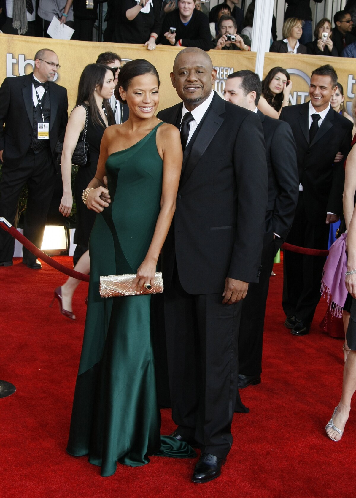 Photo : Forest Whitaker et sa femme aux Screen Actors Guild Awards de ...