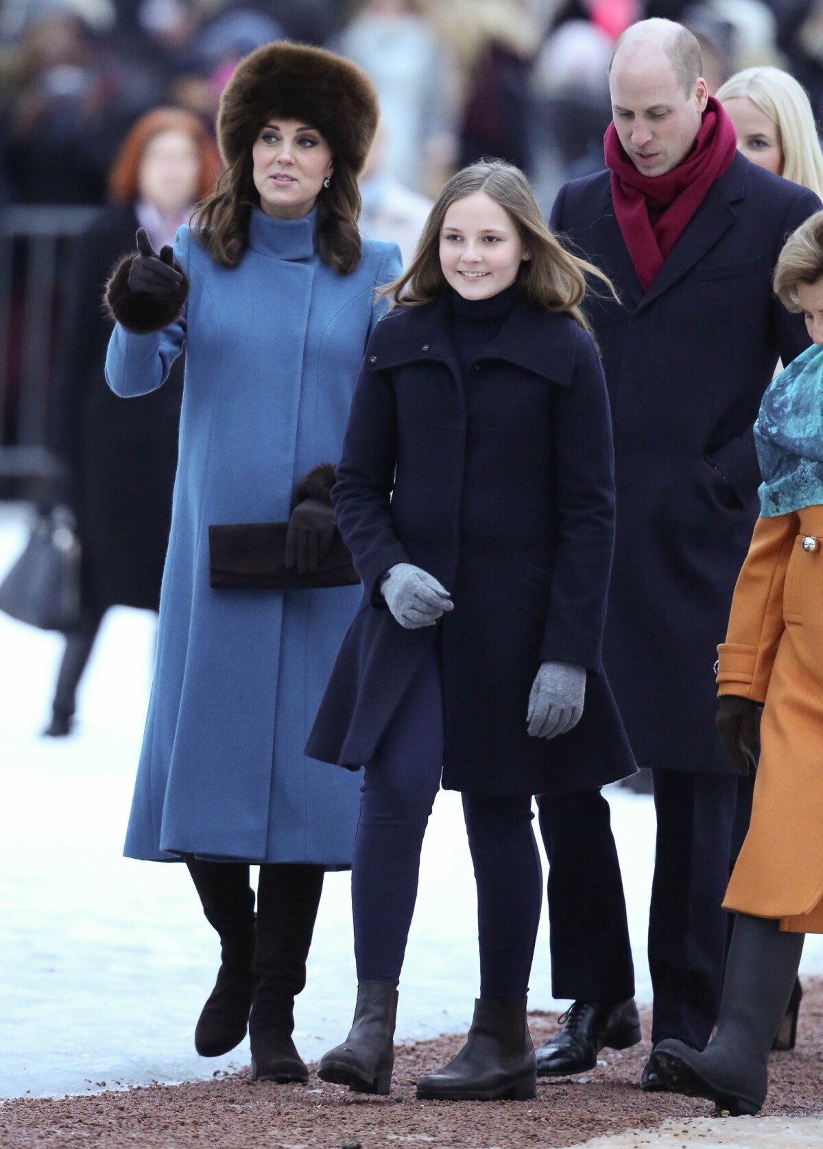 Photo : La princesse Ingrid Alexandra de Norvège avec Kate Middleton ...