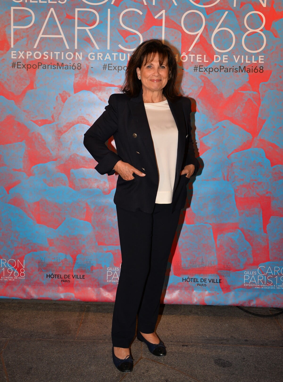 Photo : Exclusif - Anne Sinclair - Vernissage de l'exposition du ...