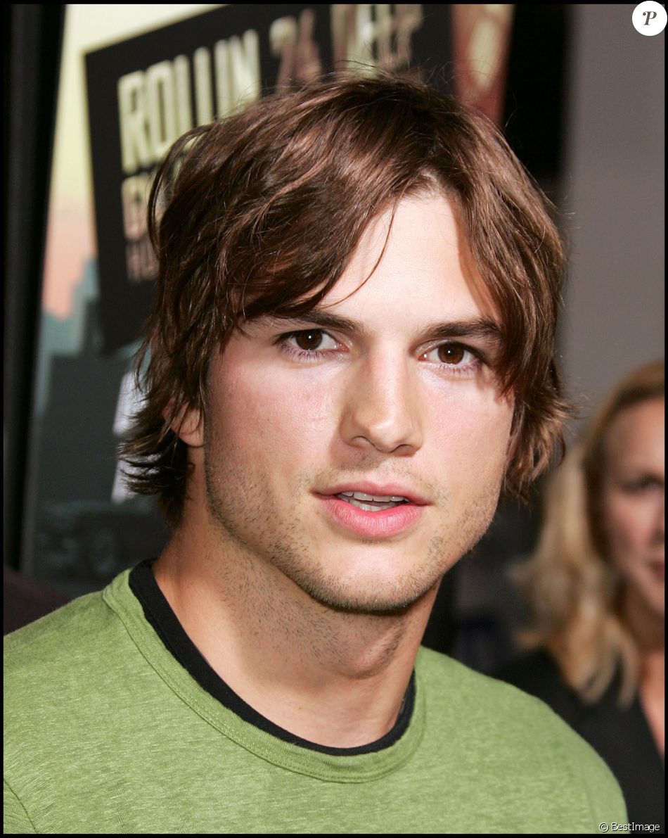 Ashton Kutcher à la soirée General Motors, à Los Angeles, en juillet ...