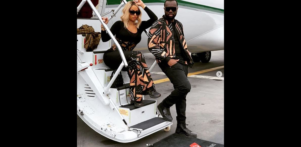 Photo : Demdem et Maître Gims à l'occasion d'un voyage à Abidjan ...