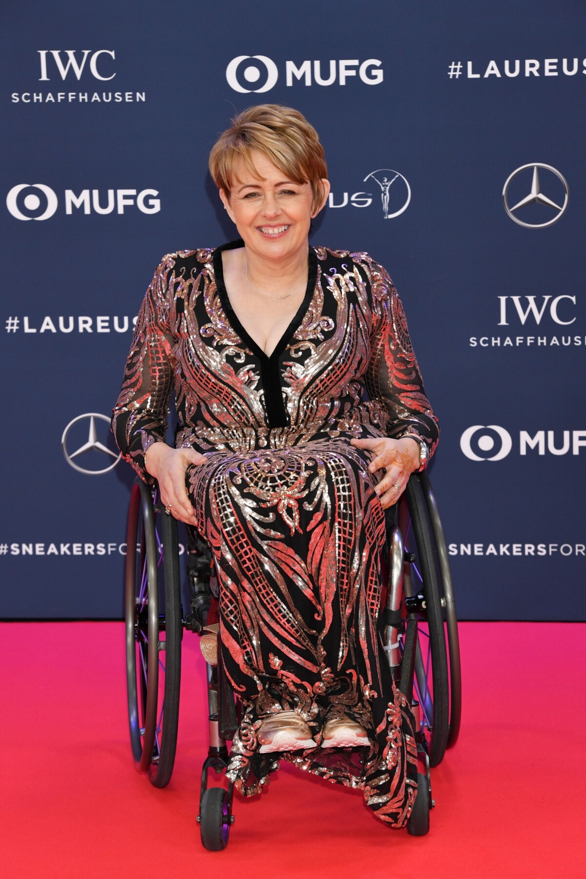 Photo : Tanni Grey-Thompson lors de la soirée des "Laureus World sports ...