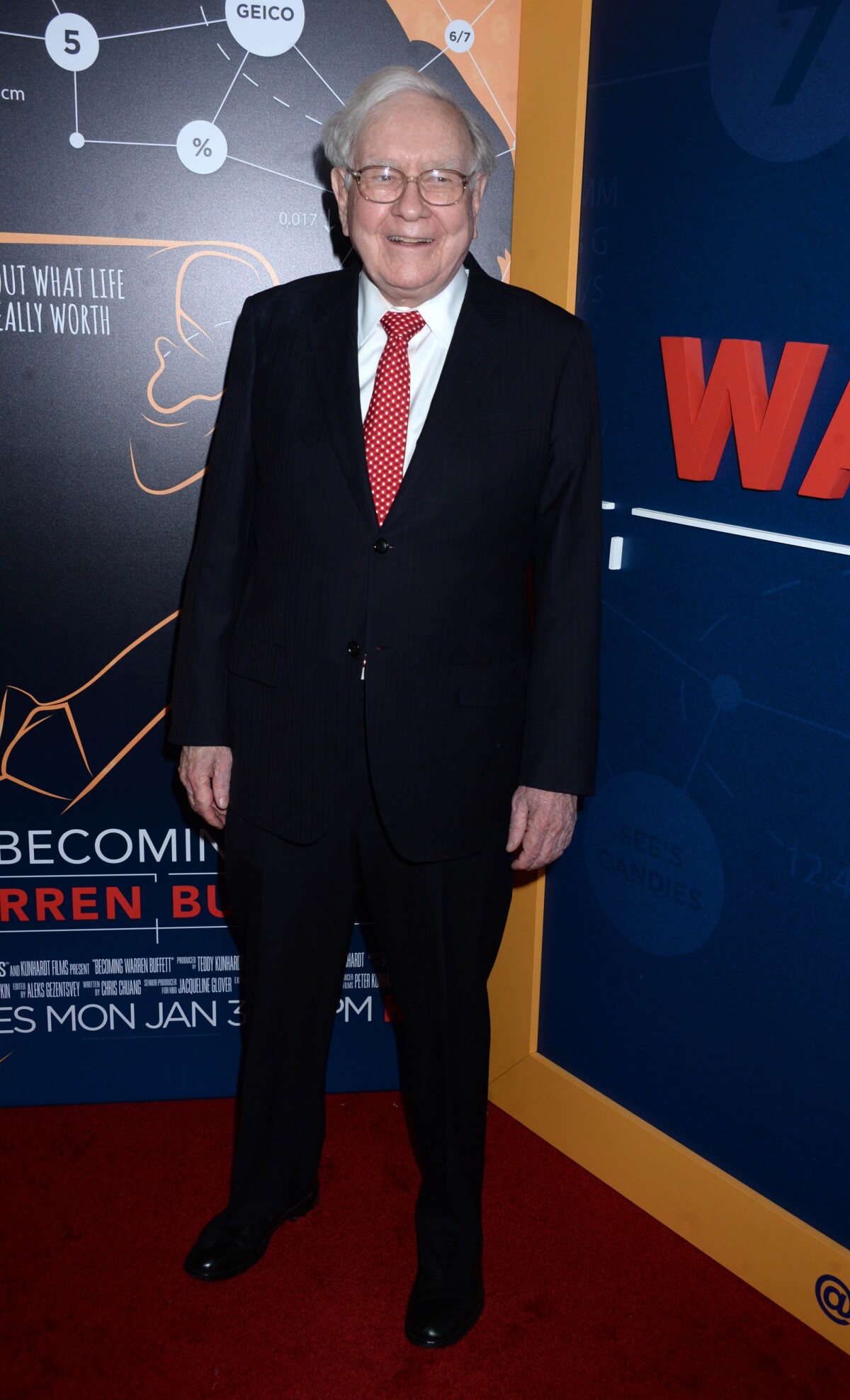 Photo : Warren Buffet lors de la première du film "Becoming Warren ...