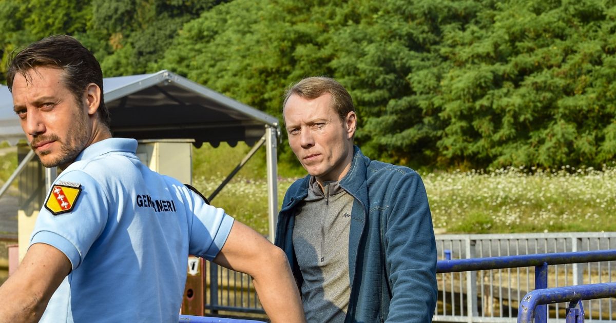 Exclusif - Joffrey Platel et Hervé Sogne - Tournage du téléfilm ...
