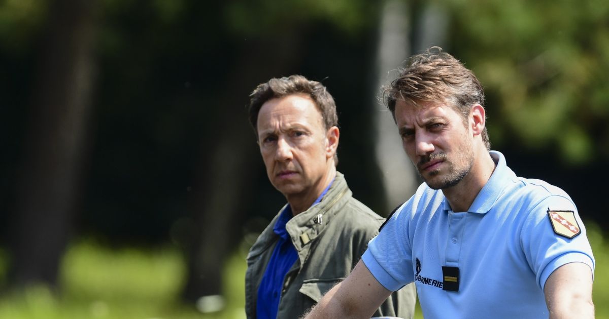 Exclusif - Stéphane Bern et Joffrey Platel - Tournage du téléfilm ...