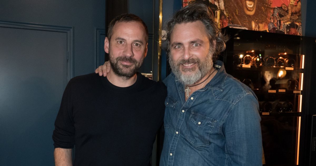 Exclusif - Fred Testot et Bruce Merritte - Vernissage de l'exposition ...