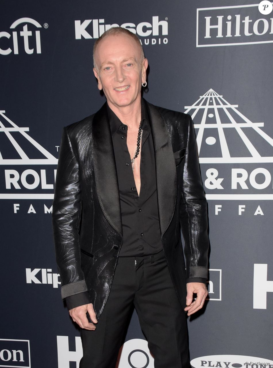 Phil Collen à la soirée Rock & Roll Hall Of Fame Induction au Barclays ...
