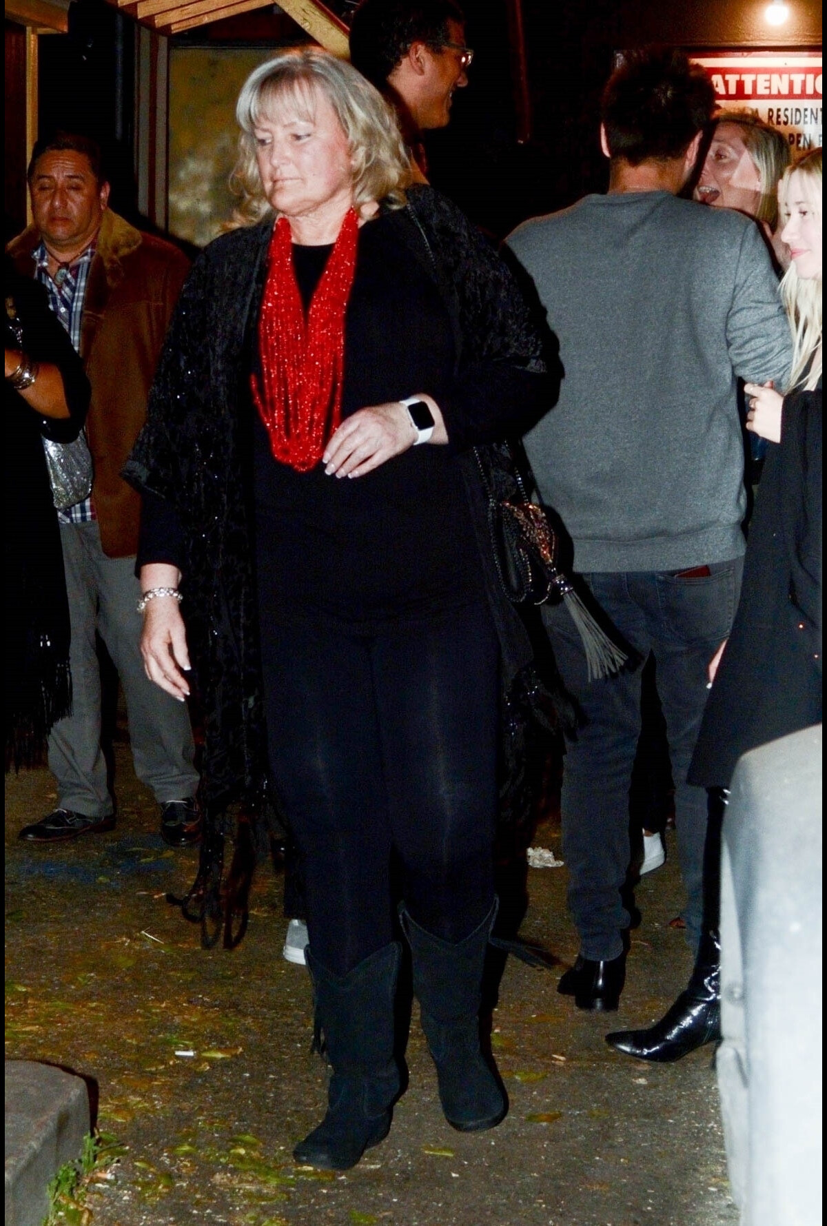 Photo : Debbie Rowe au premier concert de Paris Jackson à The Mint à ...