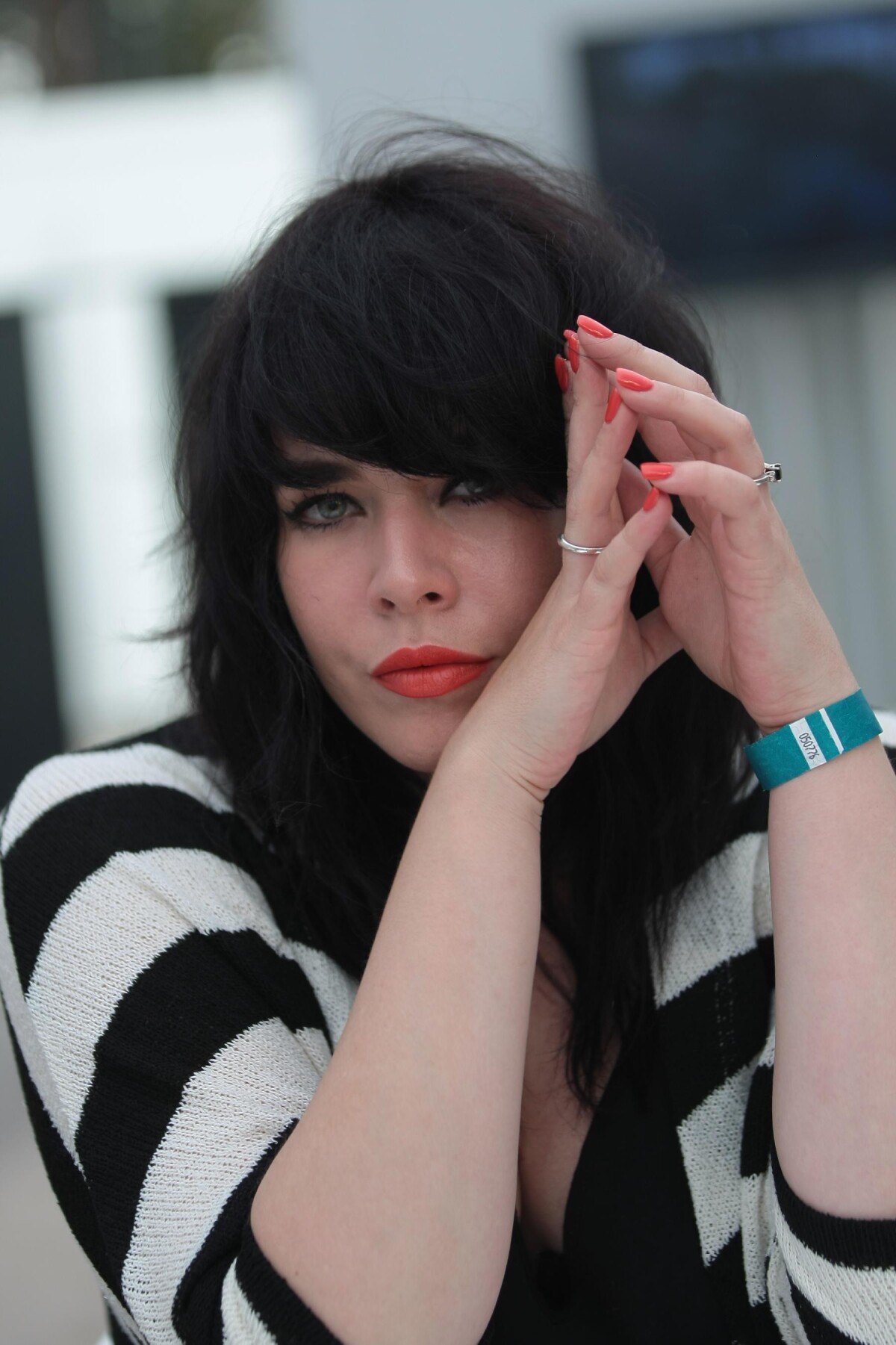 Photo : Alex Hepburn lors du festival de jazz à Juan-les-Pins, le 13 ...