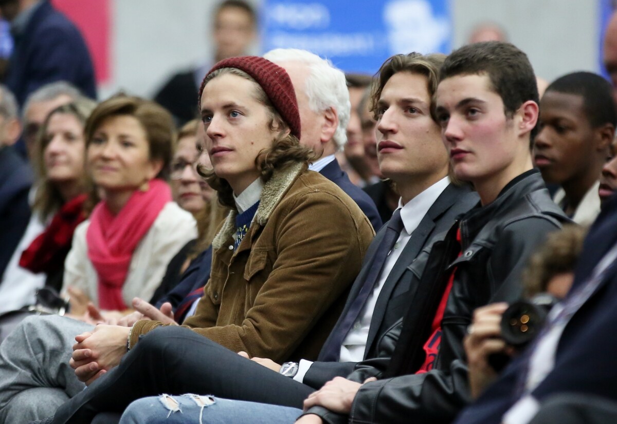 Photo : Pierre, Jean et Louis Sarkozy - People au meeting de Nicolas ...