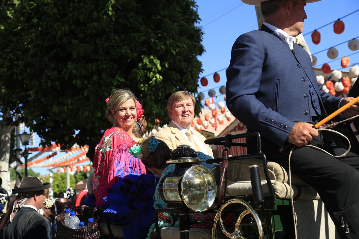 Photo : Le roi Willem-Alexander et la reine Maxima des Pays-Bas ont ...