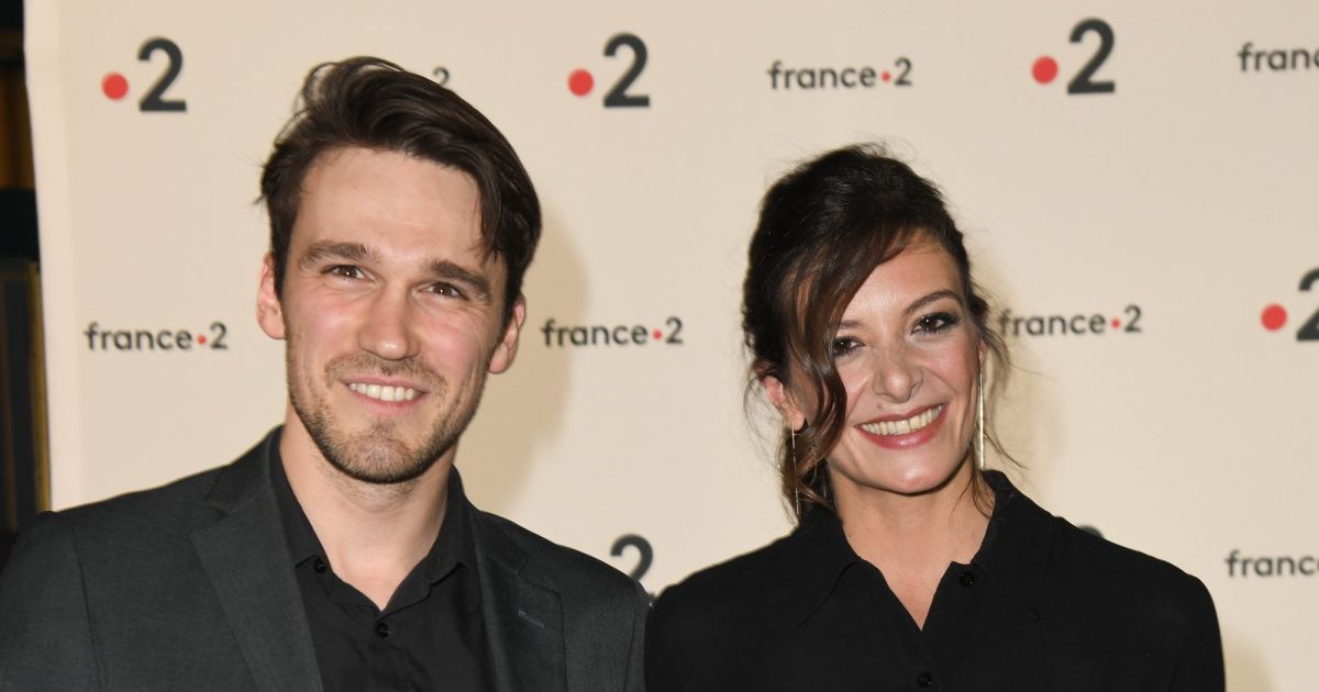 Ariane Mourier et Tristan Robin lors de la 31ème cérémonie des Molières ...