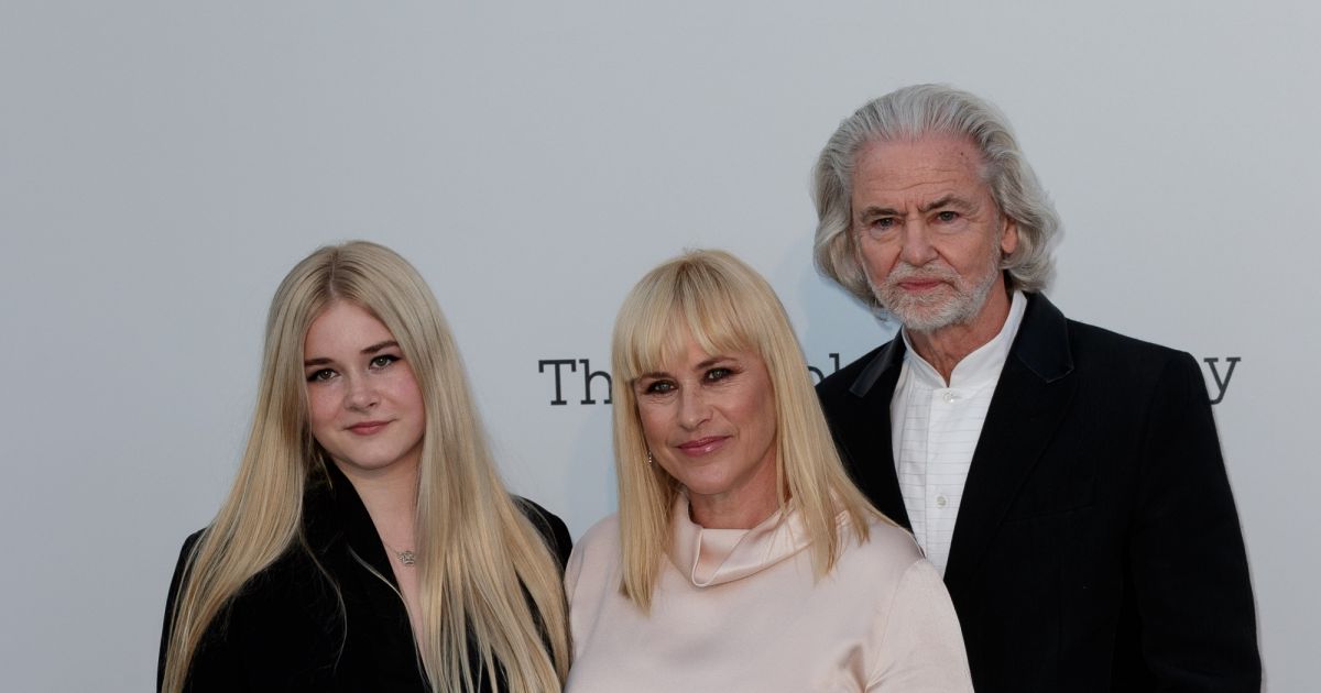 Patricia Arquette, sa fille Harlow Olivia Calliope et Hermann ...