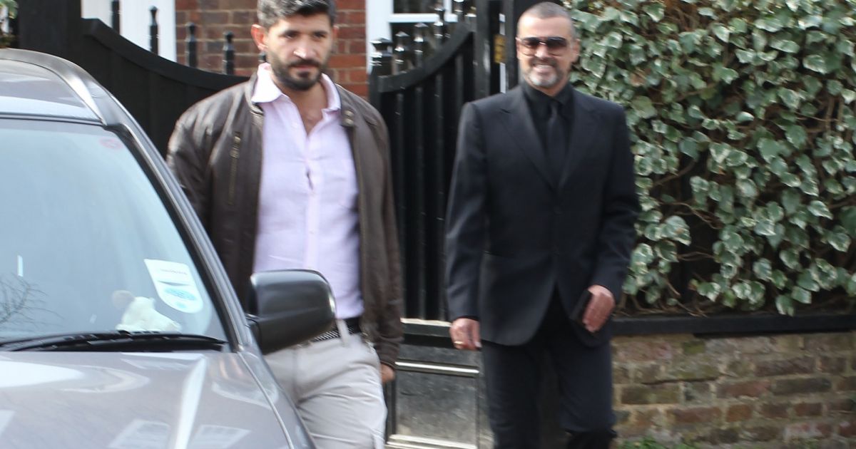 George Michael quitte son domicile avec son petit-ami Fadi Fawaz, à ...