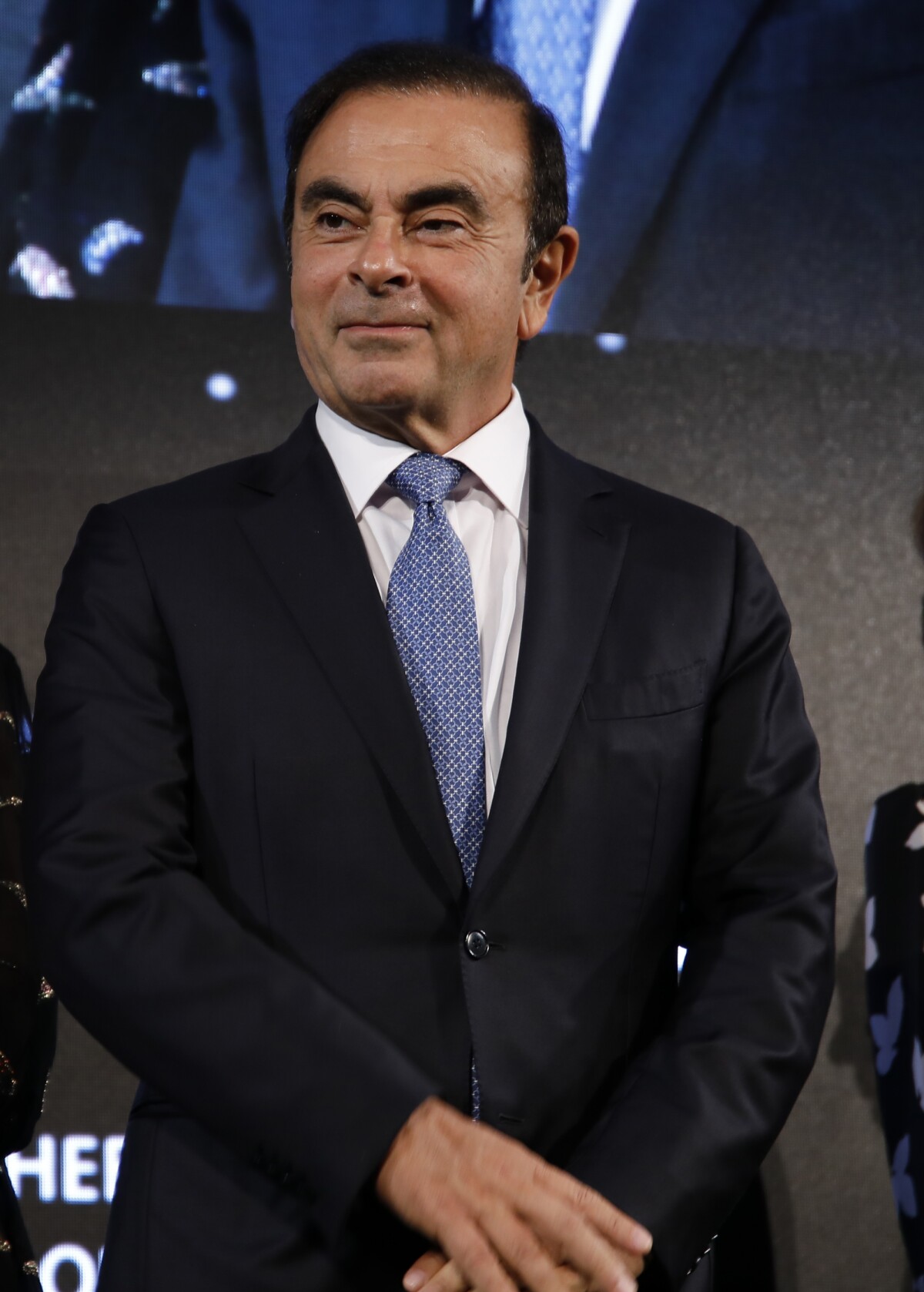 Photo : Carlos Ghosn - Gala Scopus 2018 au Pavillon Gabriel à Paris le ...