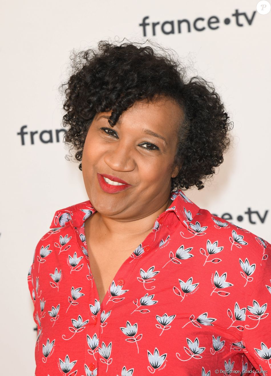 Nella Bipat au photocall de la conférence de presse de France 2 au ...