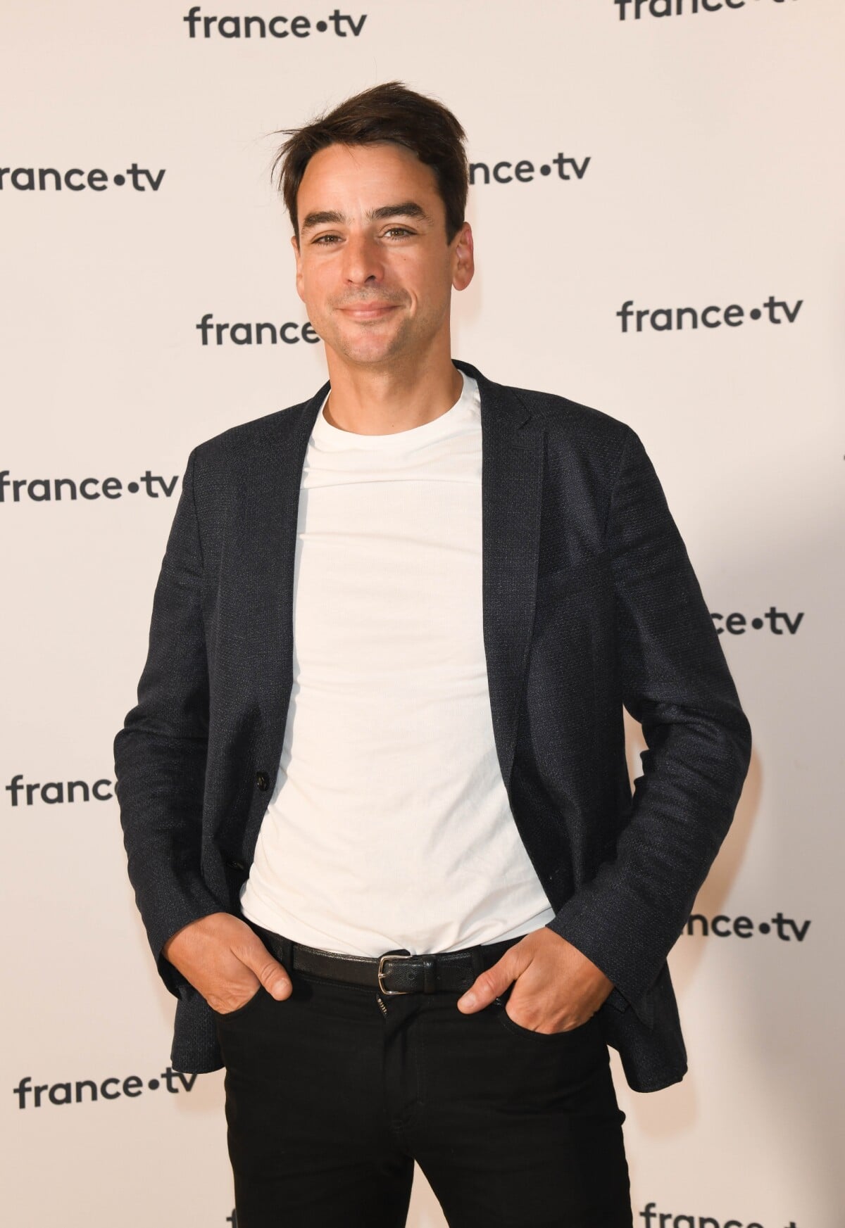 Photo : Julian Bugier au photocall de la conférence de presse de France ...