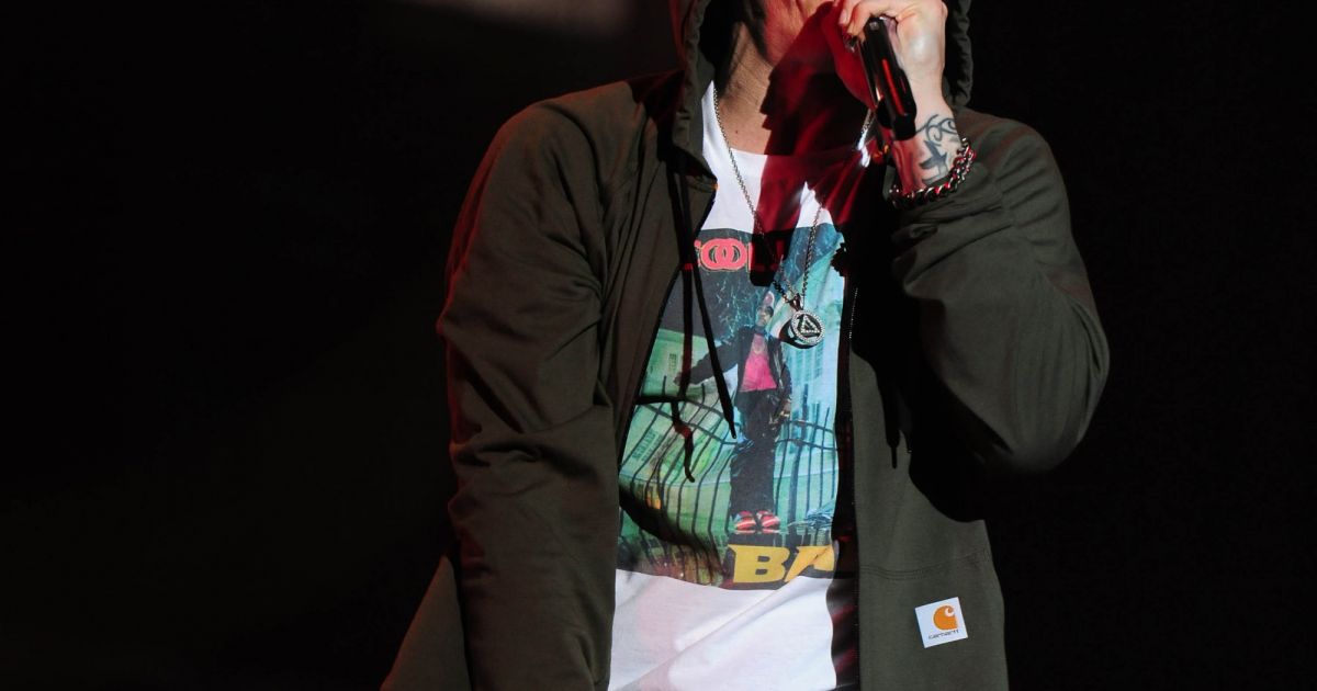 Eminem - Concerts lors du festival Lollapalooza à Chicago, le 1er août ...