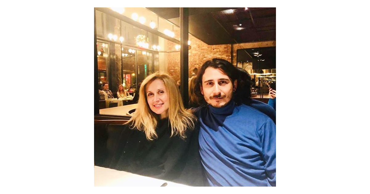 Lara Fabian et son mari Gabriel sur Instagram. - Purepeople