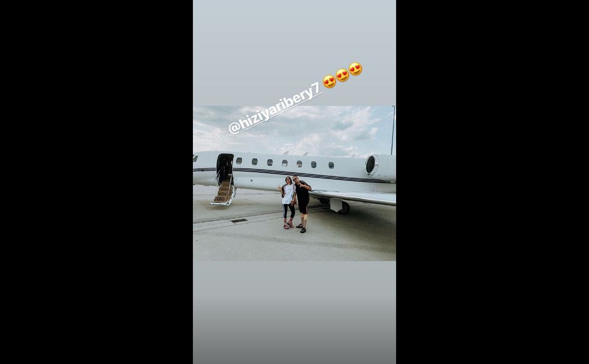 Photo : Franck Ribéry avec sa fille Hiziya qui a fêté ses 14 ans le 18 ...