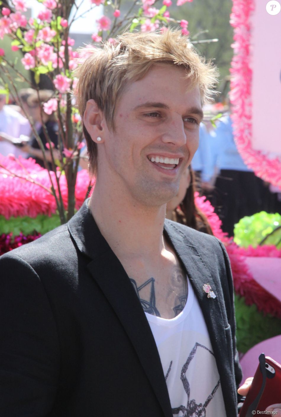 Aaron Carter donne un concert lors du National Cherry Blossom Festival ...
