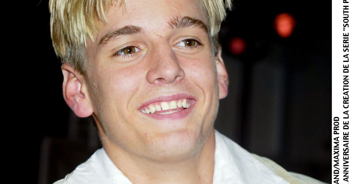 Aaron Carter le 25 octobre 2002. - Purepeople