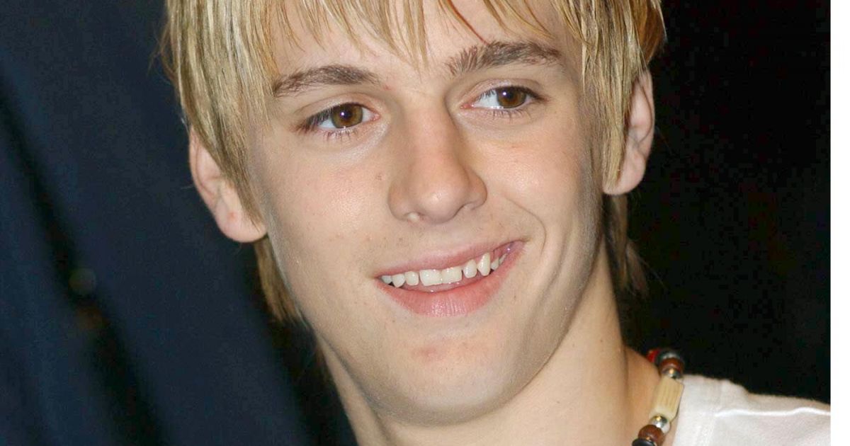 Aaron Carter le 26 mars 2002. - Purepeople