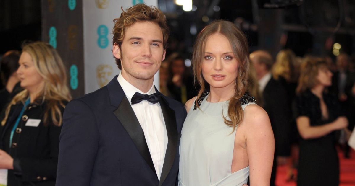 Sam Claflin et sa femme Laura Haddock - Cérémonie des BAFTA Awards à la ...