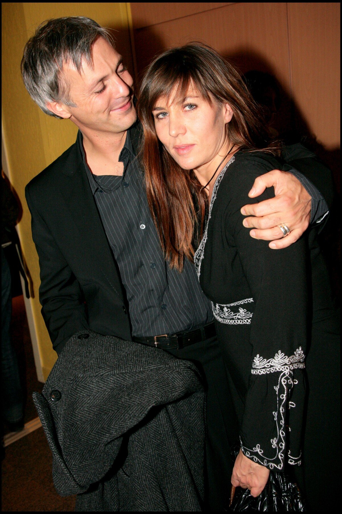 Photo : Mathilde Seigner et Mathieu Petit le 10 novembre 2007 à Paris ...