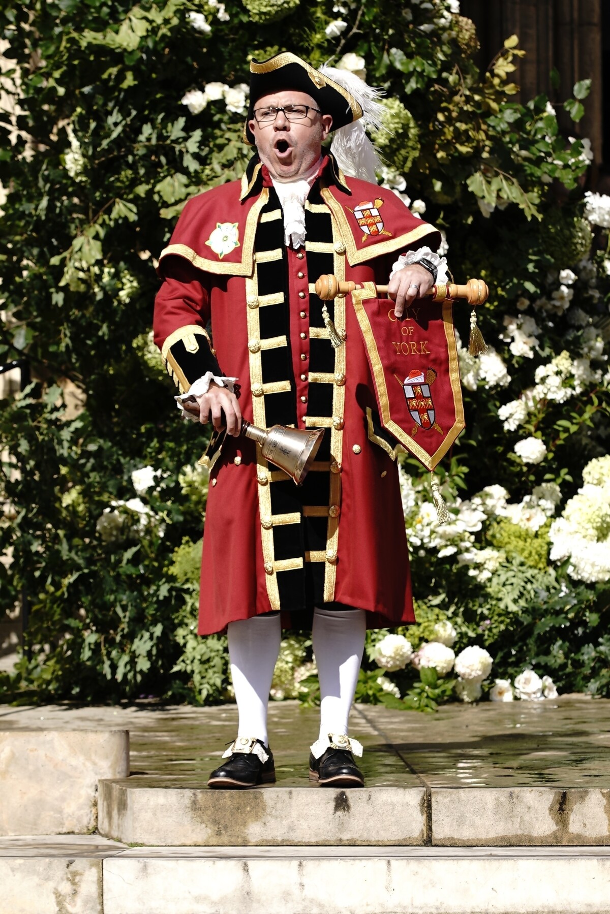 Photo : Benjamin Fry - Les invités arrivent au mariage de E. Goulding ...