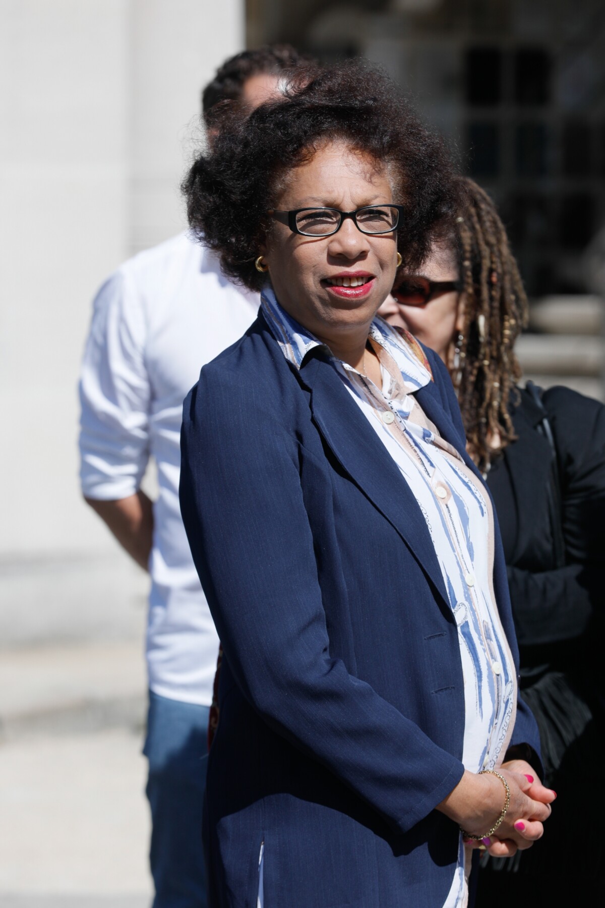 Photo : Exclusif - Ketty-Lydia Naval - Obsèques de Nancy Holloway ...