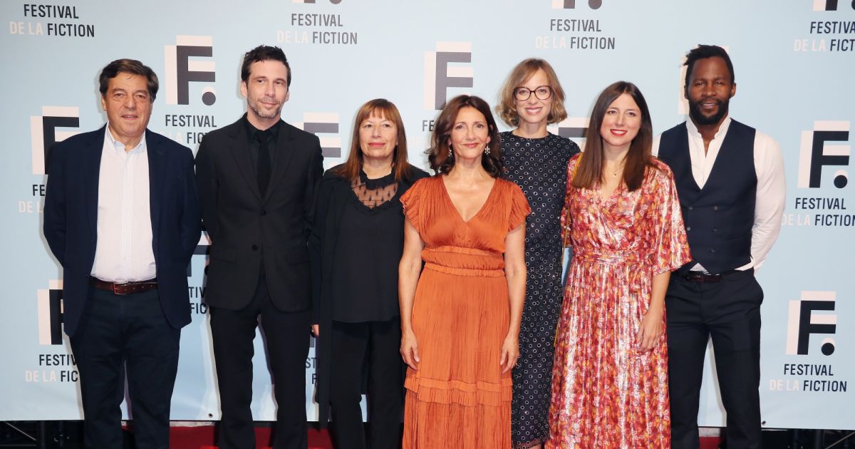 Les membres du jury: Francois Tron, Alex Beaupain, Isabelle Czakja ...