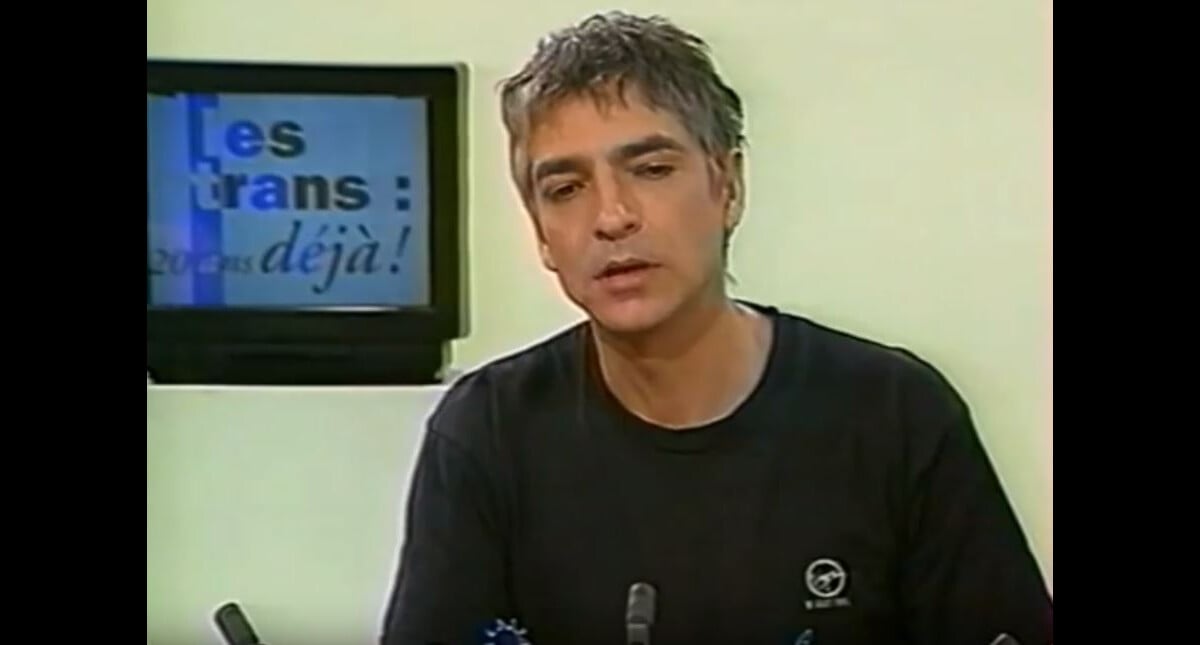 Photo : Philippe Pascal lors d'une interview en 1998. - Purepeople