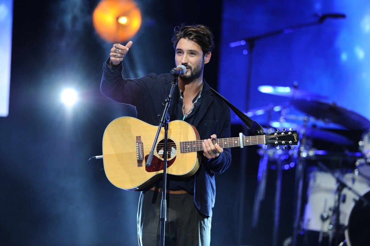 Photo : Jérémy Frérot lors de la 7ème édition du concert caritatif ...