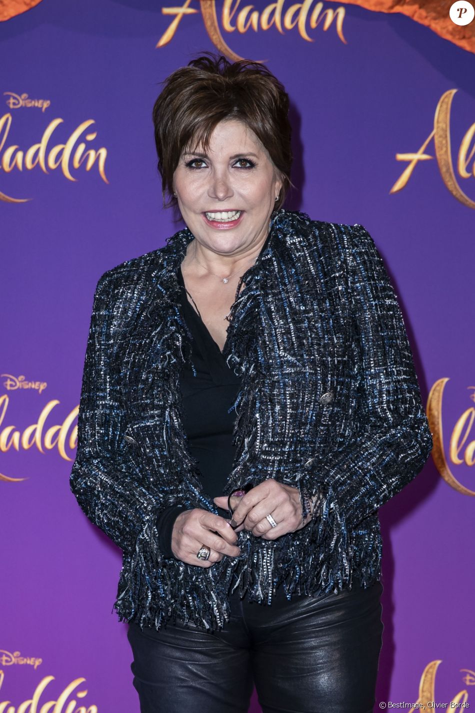 Liane Foly - Avant-première Parisienne du film Aladdin au Grand Rex à ...