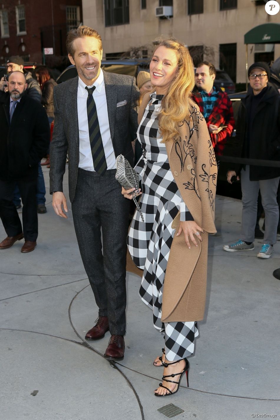Blake Lively et son mari Ryan Reynolds arrivent à la première de 'Final ...