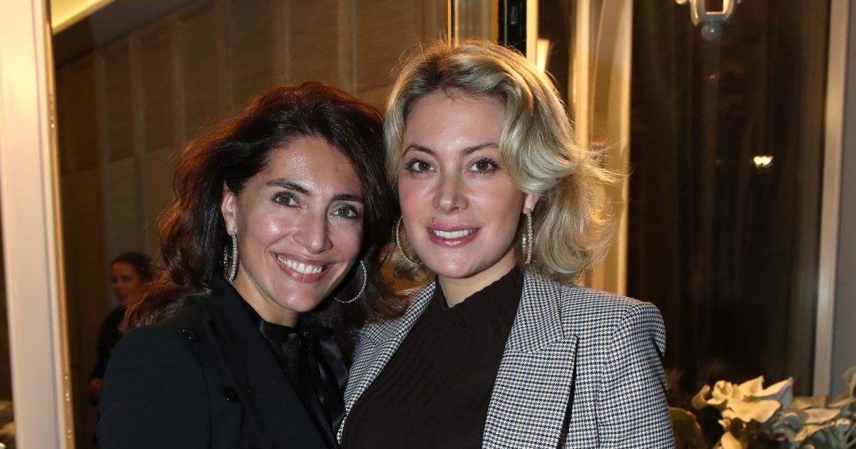 Caterina Murino et Alexandra Fechner lors de l'inauguration du nouveau ...