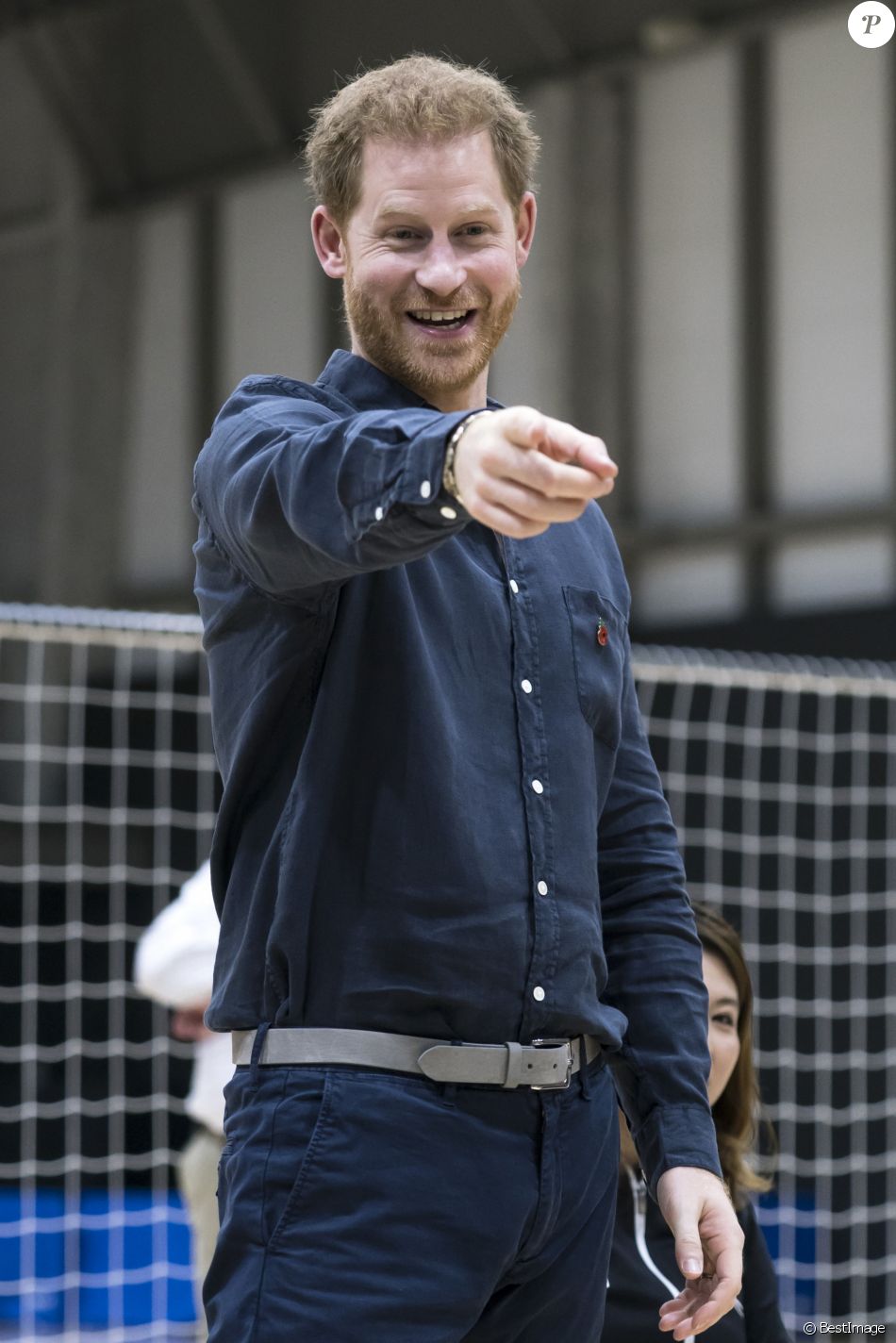 Le prince Harry, duc de Sussex, rencontre des athlètes en fauteuil ...