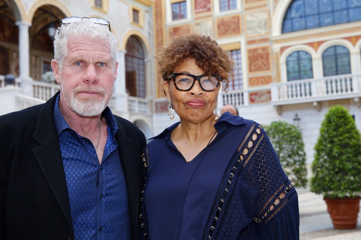 Photo : Ron Perlman et sa femme Opal Perlman - Cocktail au Palais ...