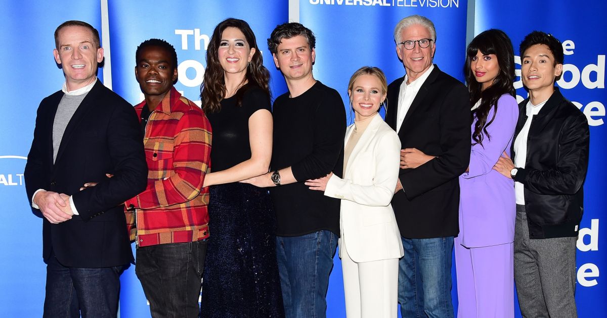 Marc Evan Jackson, William Jackson Harper, D'Arcy Carden, Mike Schur ...