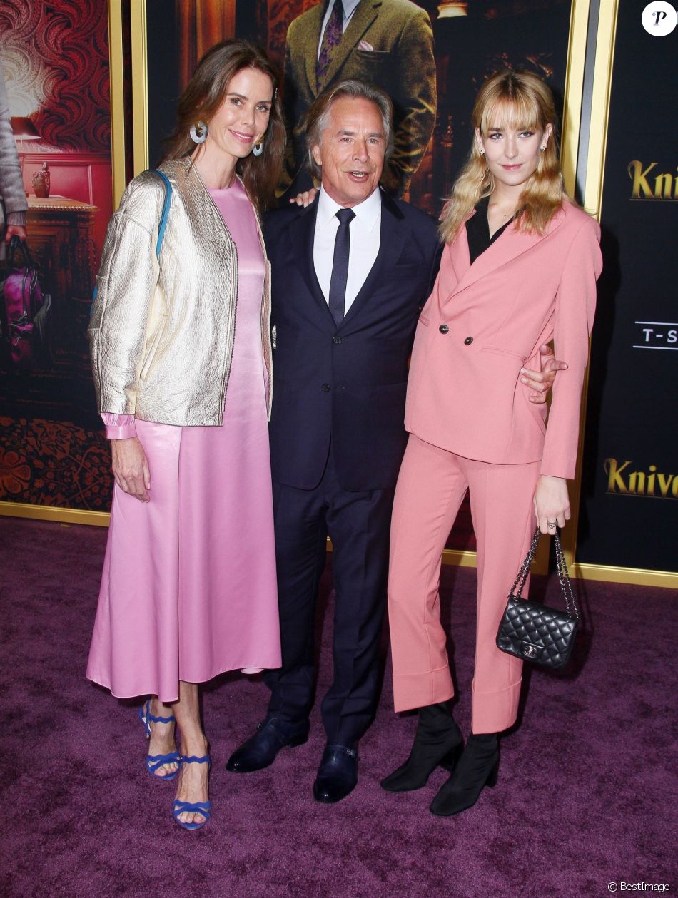 Don Johnson, sa femme Kelley Phleger et leur fille Grace Johnson ...