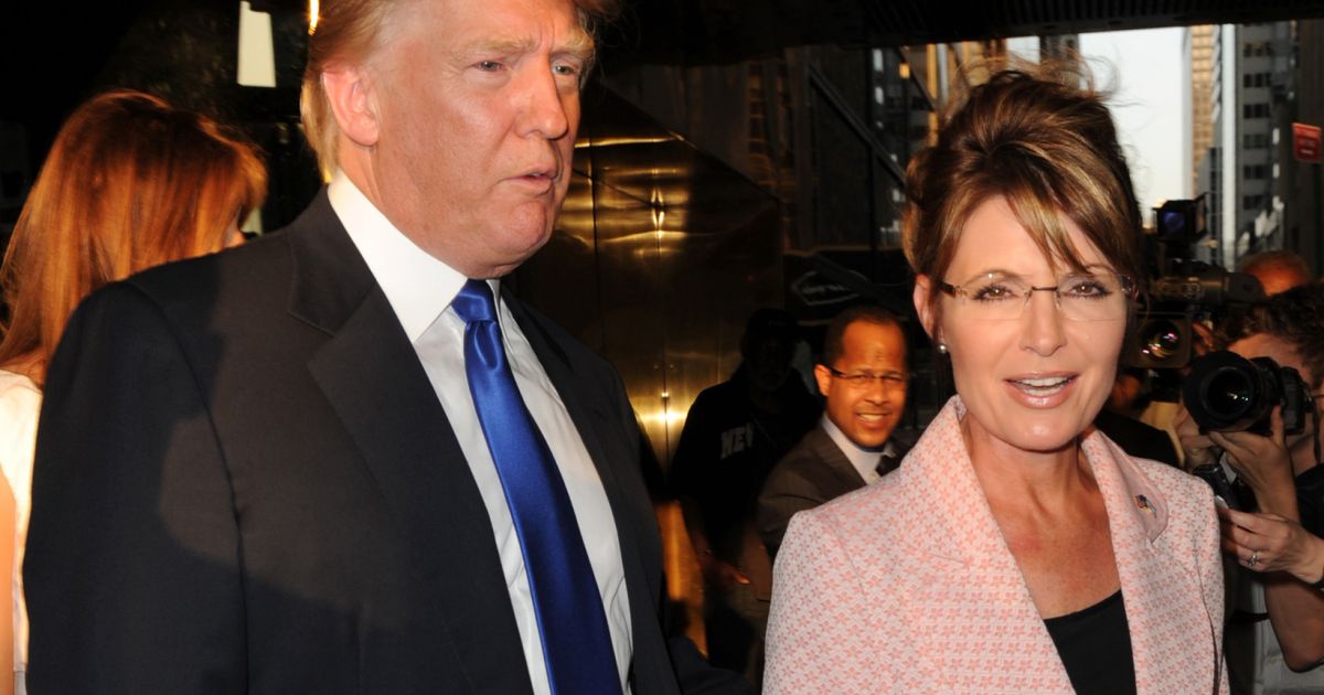 Donald Trump et Sarah Palin finent à Manhattan le 31 mai 2011. - Purepeople