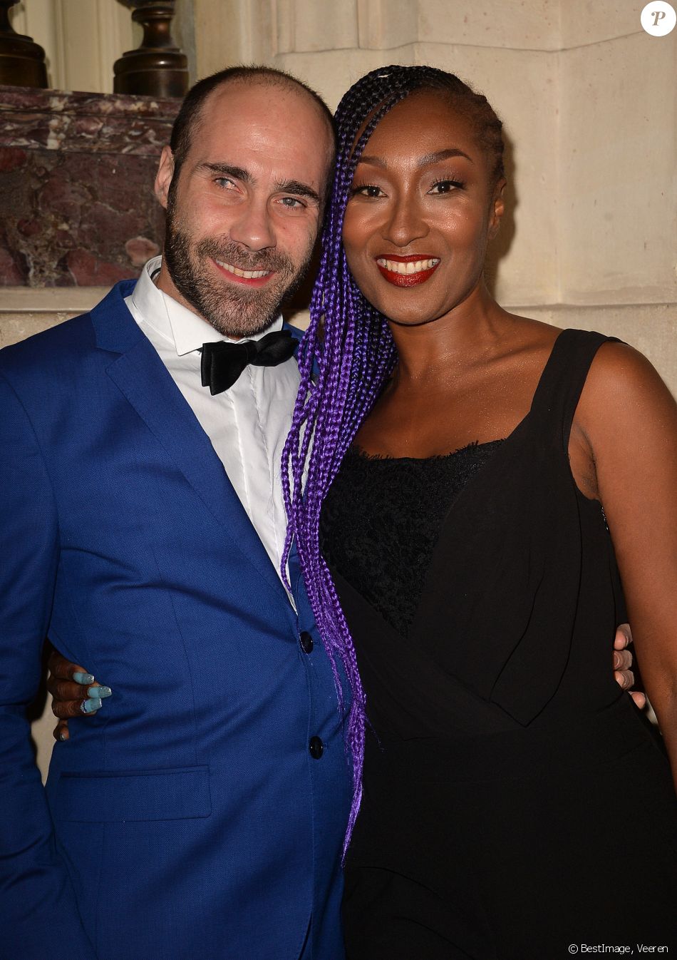 Nadege Beausson-Diagne et son époux Geoffroy Jeff Tekeyan - Gala de l ...