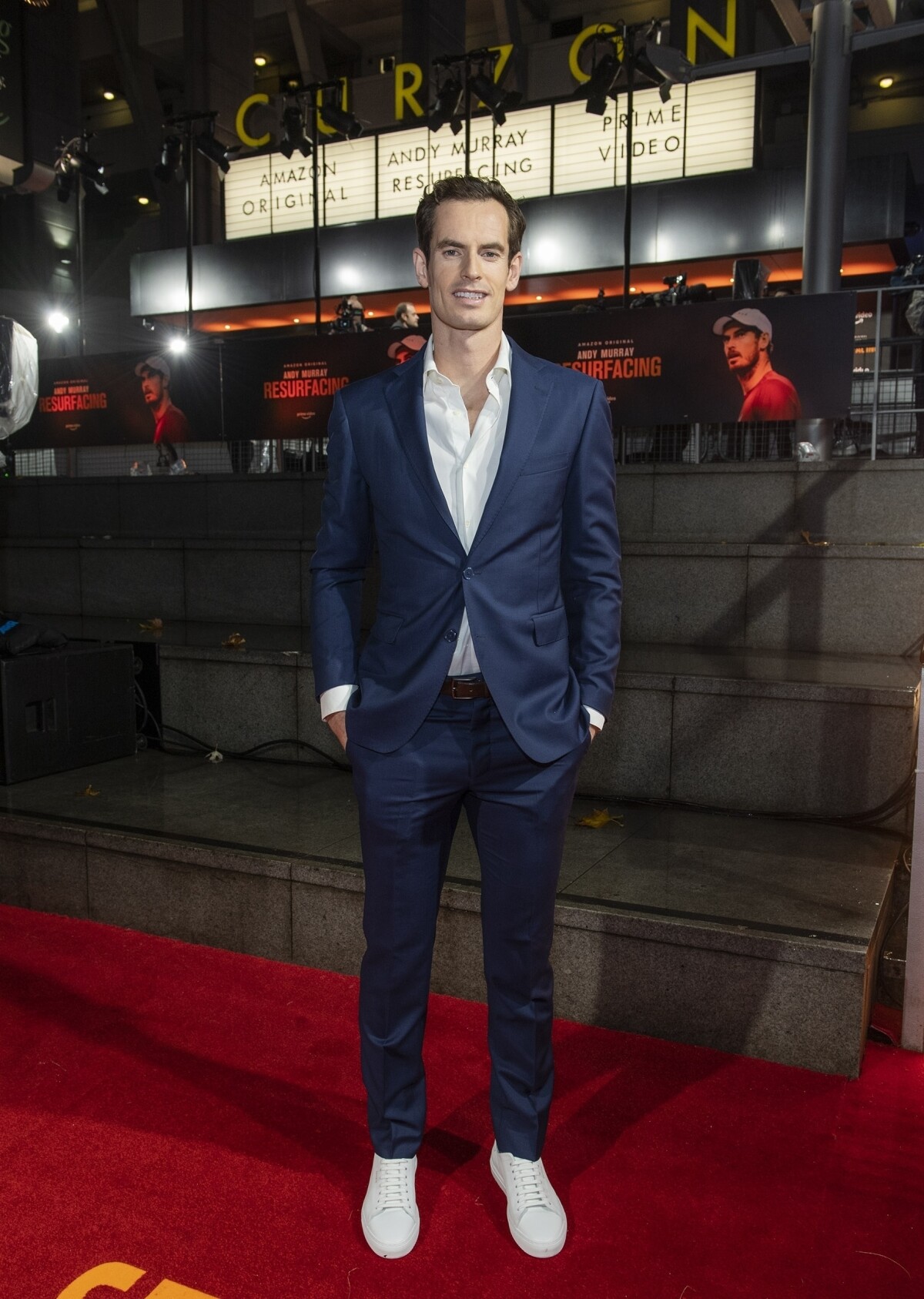 Photo : Andy Murray à la projection du documentaire d'Amazon Prime ...