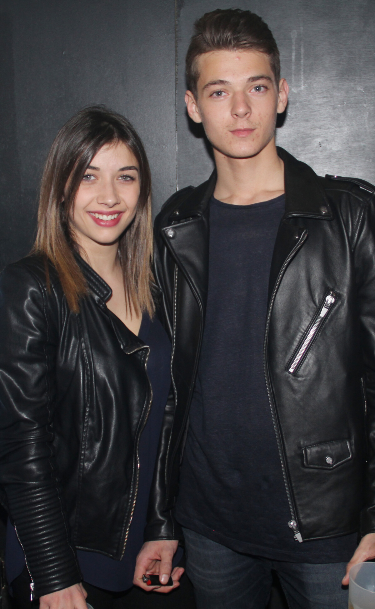Photo : Exclusif - Léonard Trierweiler et sa petite-amie Julie ...