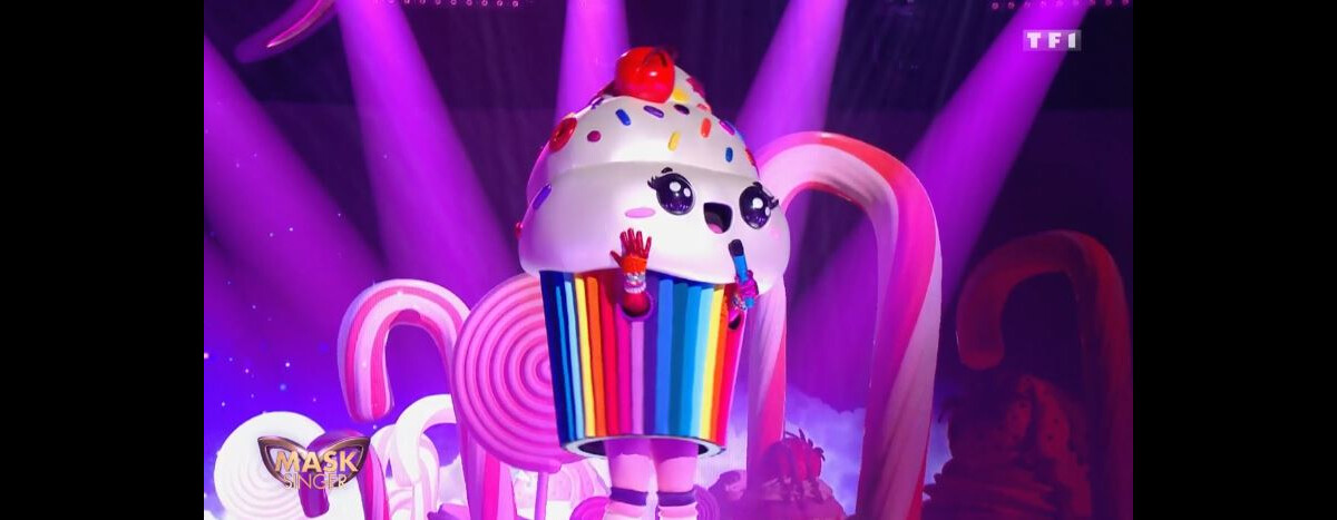 Vidéo : Portrait et performance du Cupcake, personnage de "Mask Singer ...